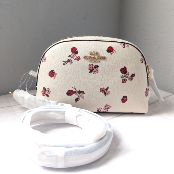 Coach | Bags | Nwt Coach Madi Cu273 Crossbody With Ladybug Floral Print ...